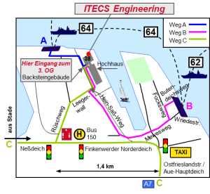 Skizze-Anreise | ITECS Engineering