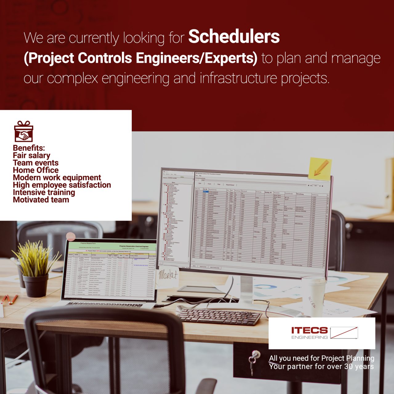 Scheduler Job Offer | ITECS.COM