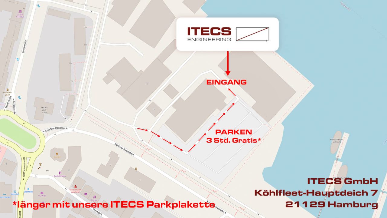 Wegbeschreibung | ITECS Engineering
